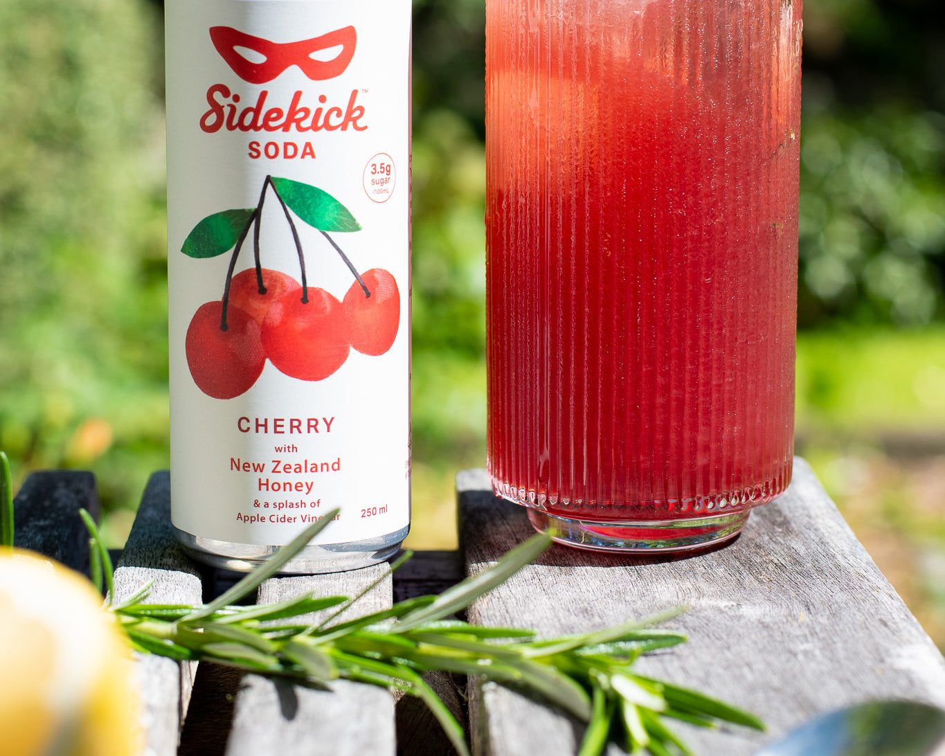 Sidekick Soda | 🍋‍🟩 Real Fruit, NZ Honey & ACV