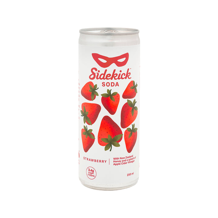 Sidekick Soda | 🍋‍🟩 Real Fruit, NZ Honey & ACV