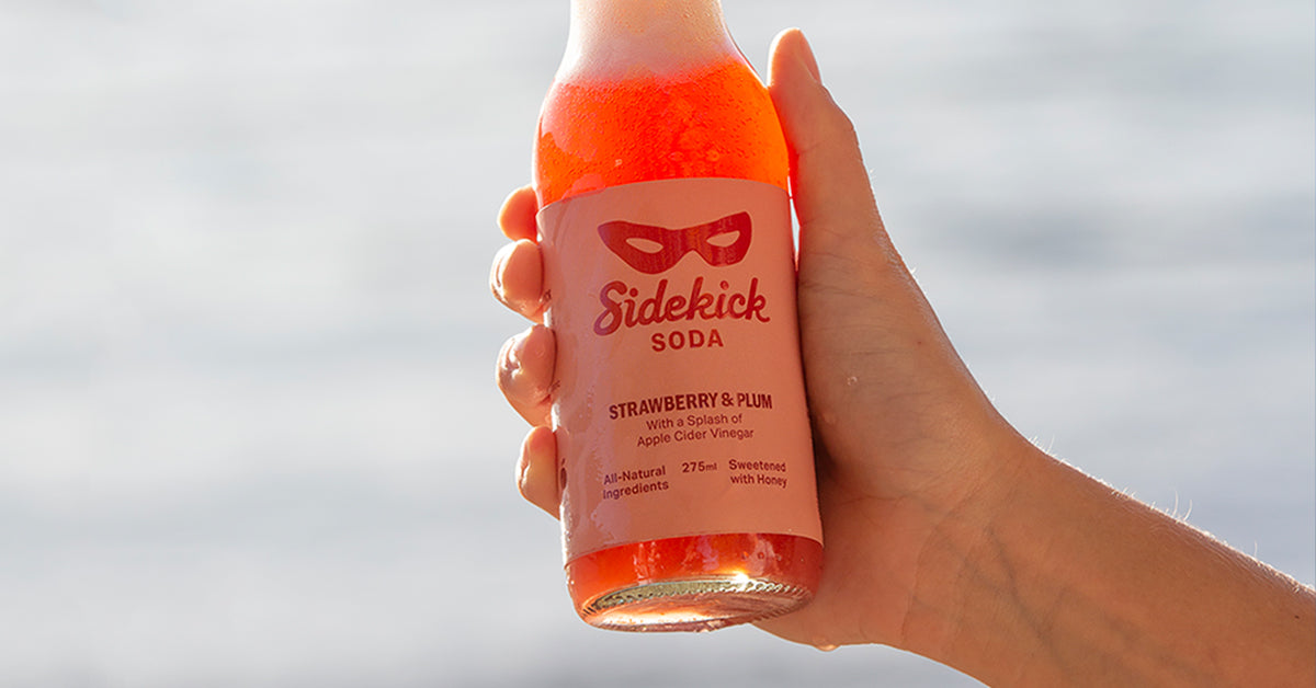 Sidekick Soda | Locally Made Soda (that's actually good for you)